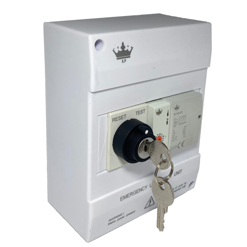 CROWN ELECTRICAL PRODUCTS Emergency Lighting Test Unit Kit (With Key ...